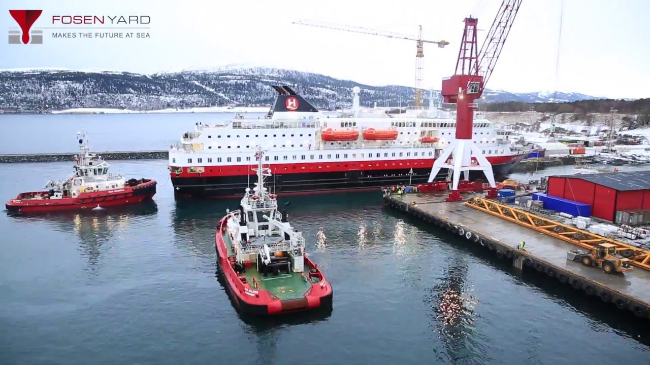 Fosen Yard - Hurtigruten - YouTube