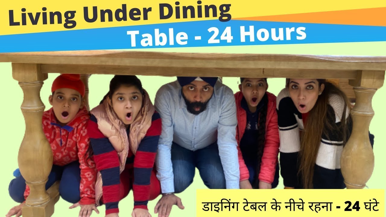 Living Under Dining Table - 24 Hours - Ramneek Singh 1313 - RS 1313 ...