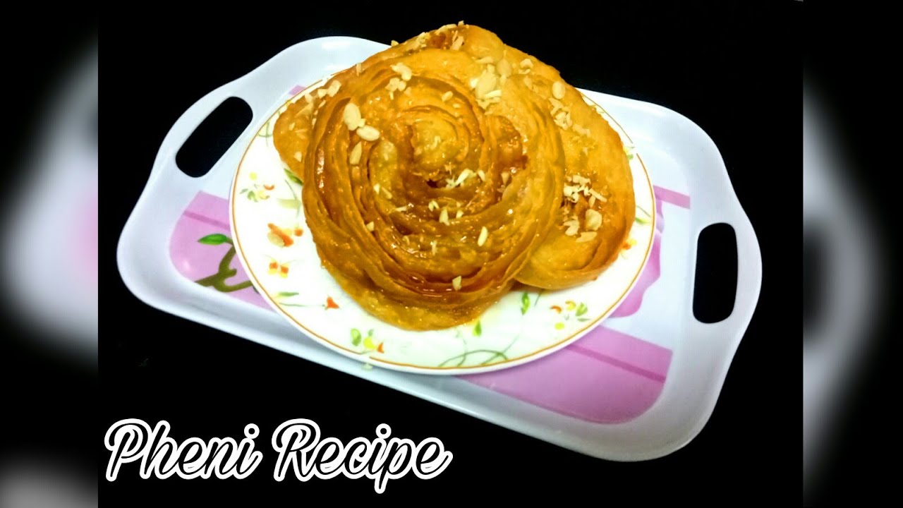 Pheni recipe | Crispy crunchy layered pheni sweet | Diwali special ...