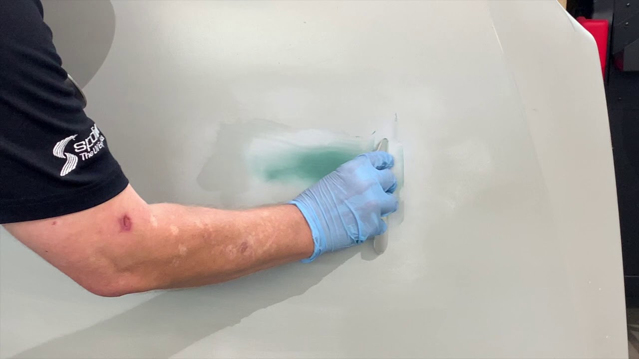 UV No Mix Buildable Body Filler - YouTube