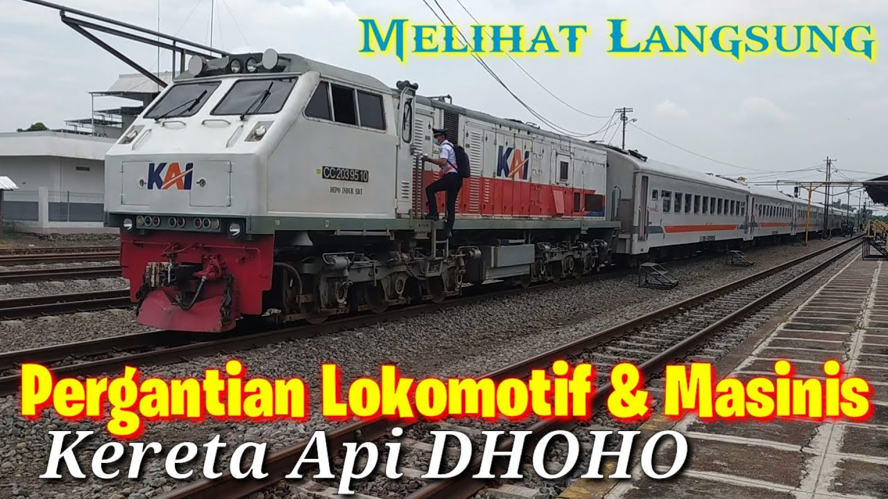 PART 1 | Naik Kereta Api Dhoho Surabaya Blitar Via Kertosono | Jalan ...