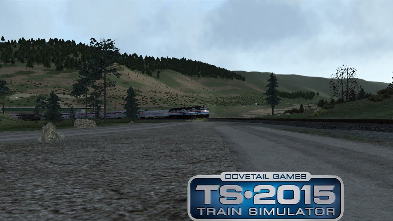 TS2015: EMD F40 PH Amtrak Phase III - YouTube