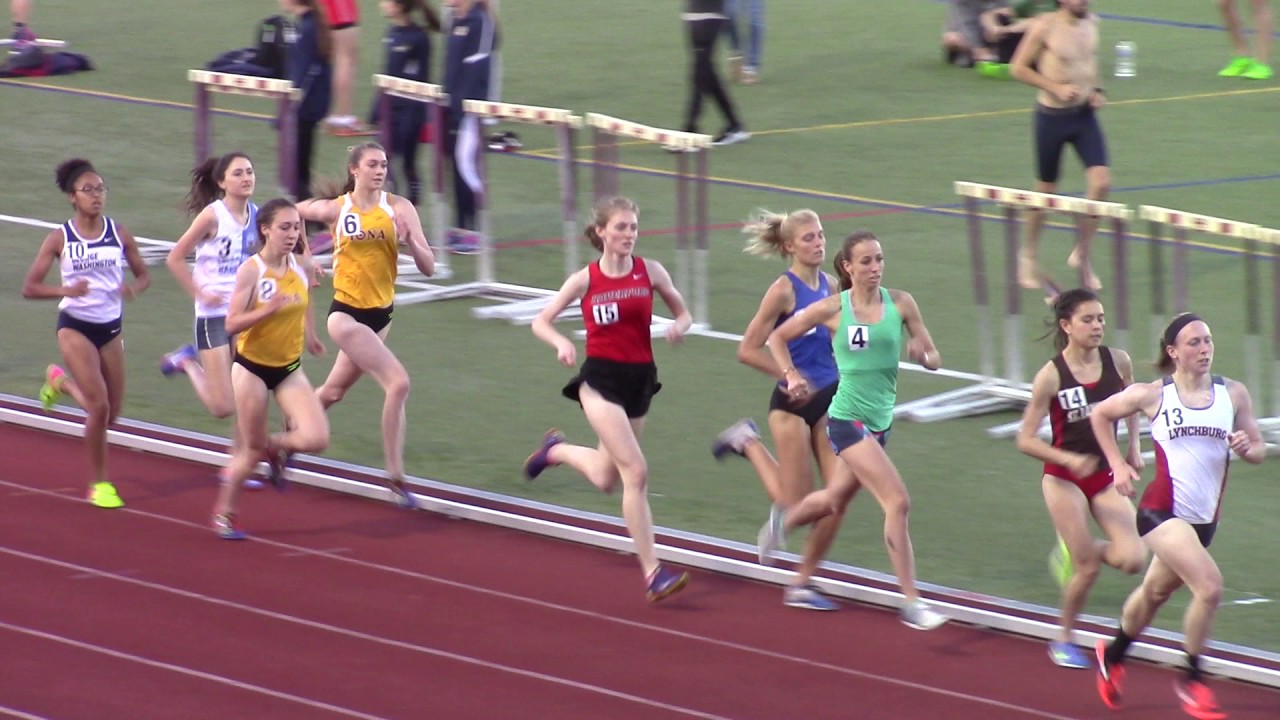 2017 Swarthmore Last Chance Meet Women's 1500 meters - YouTube