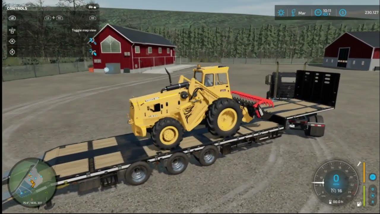 FS22 logging ep 3 - YouTube
