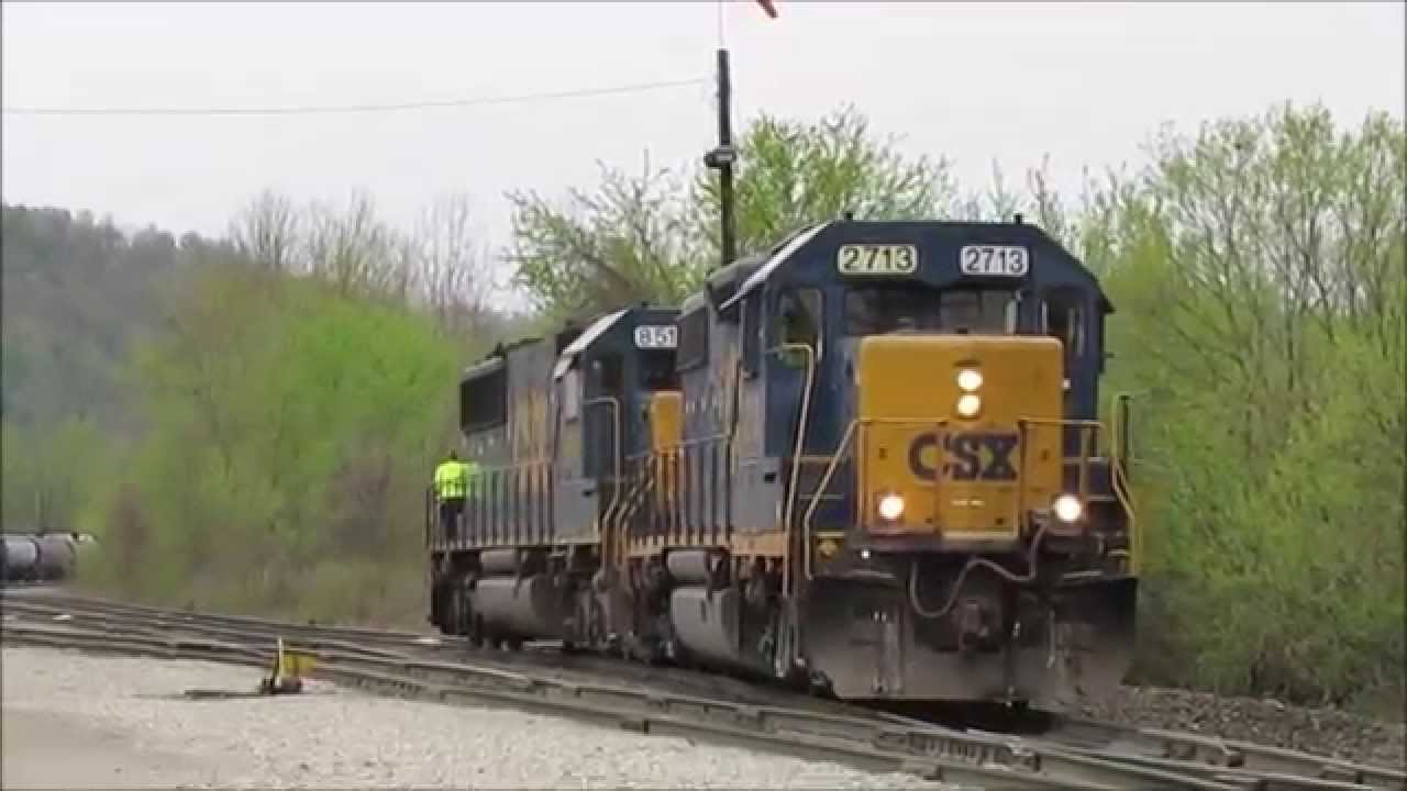 CSX Switch Job Parkersburg/New Martinsville WV - YouTube