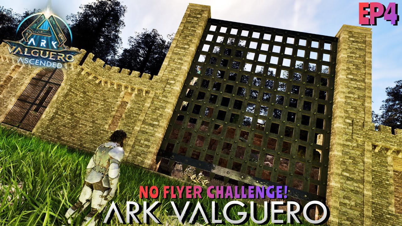 Building A Medieval Castle! | Ark Valguero Ascended: (No Flyer ...