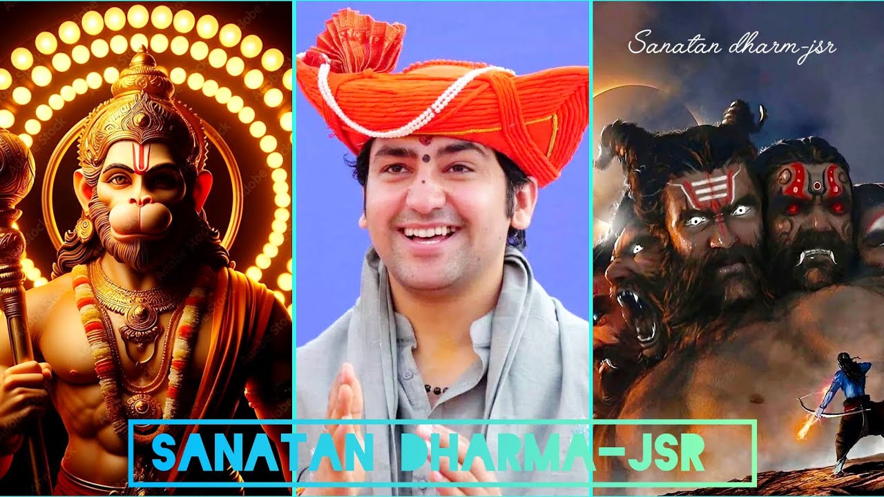 Hanumanji VS Ravan who is more powerful by bagheswar dham #trending # ...
