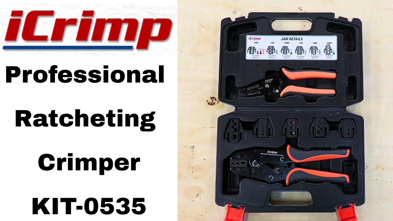 ICRIMP KIT-0535 Demo | Quick Change Dies, Wire Stripping & Crimping ...
