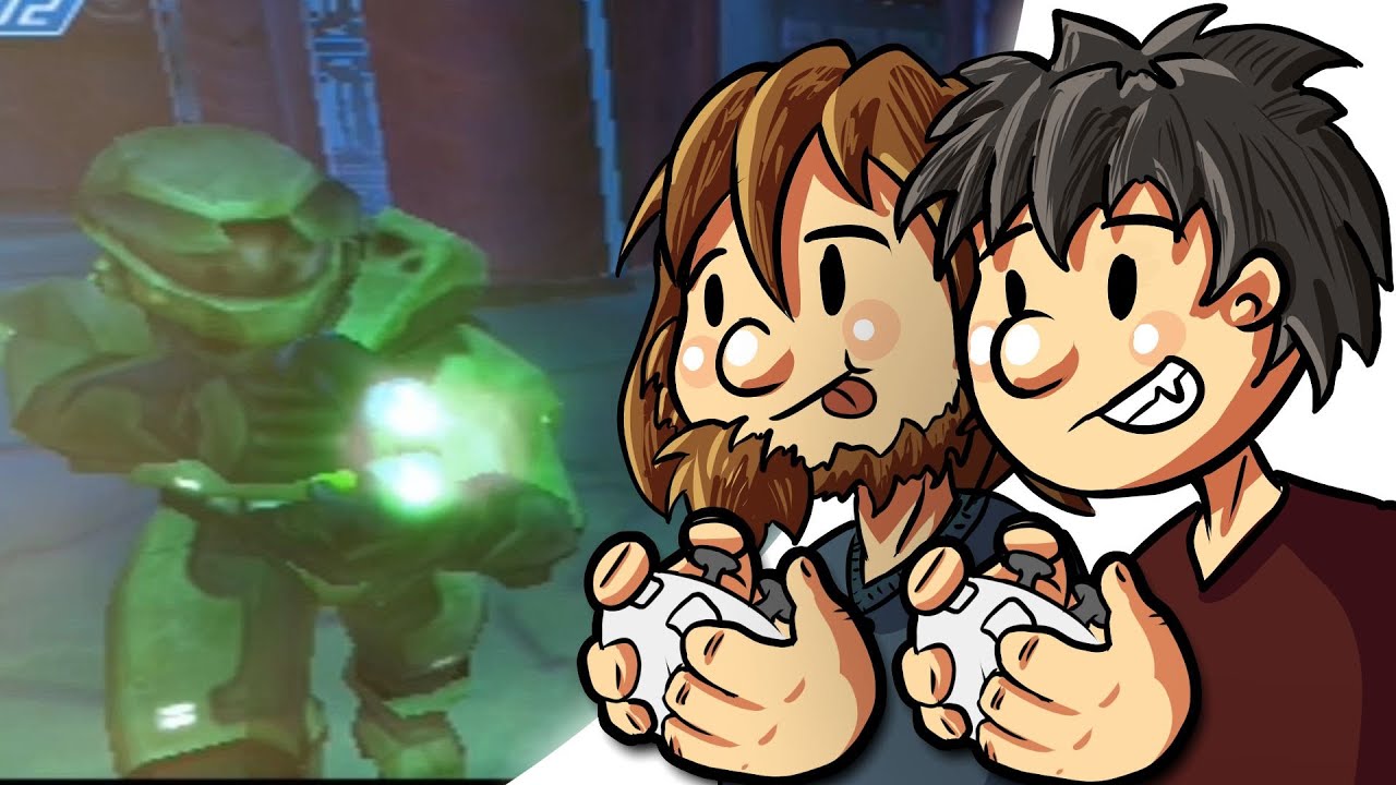 Tim and Milo PANIC in the ship | Halo 1 #13 - YouTube