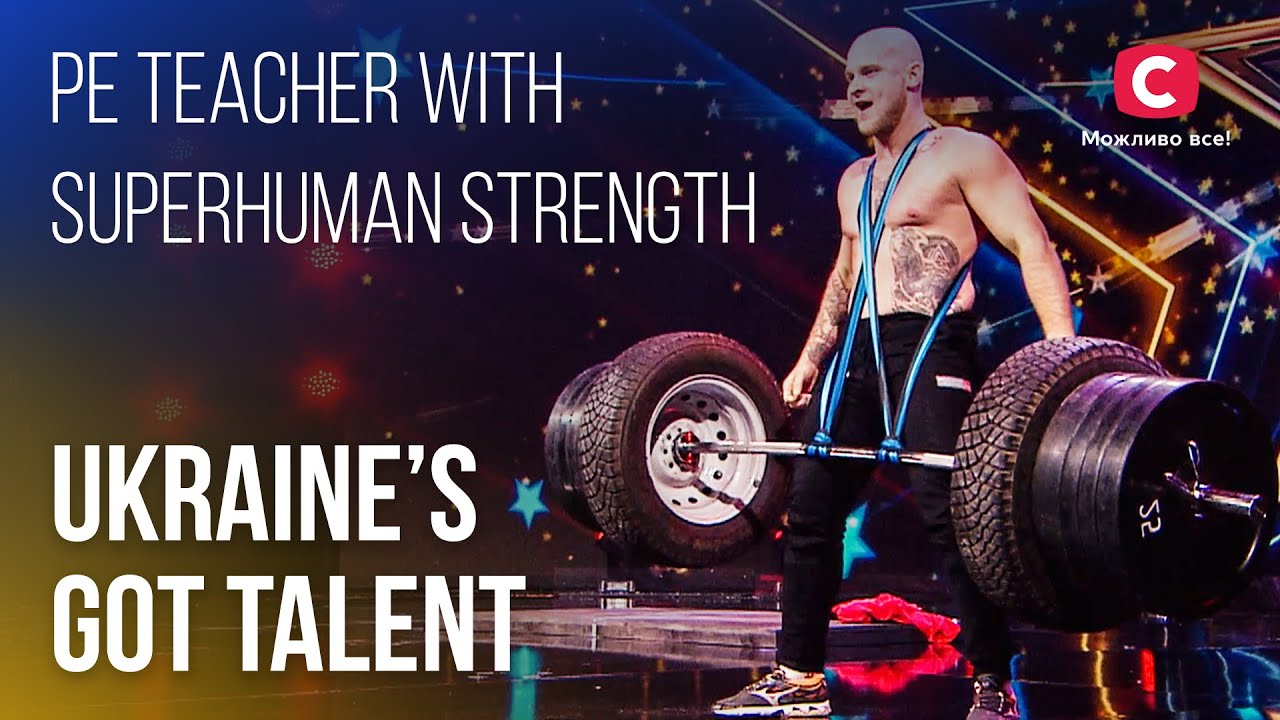 Bearing the weight of 5 men💪: PE teacher with superhuman strength ...