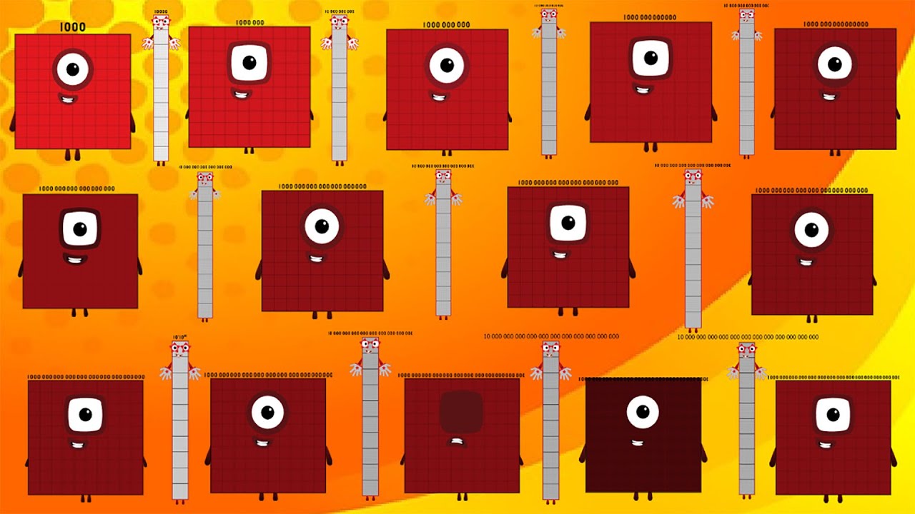 The Ultimate Battle: Numberblocks Band vs The Ultimate UBD (1K -10K ...