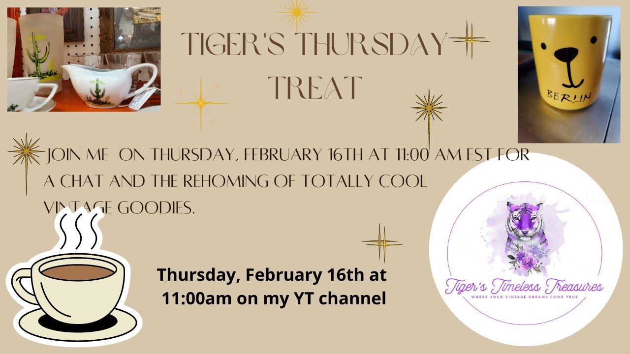 Tiger's Thursday Treat - YouTube