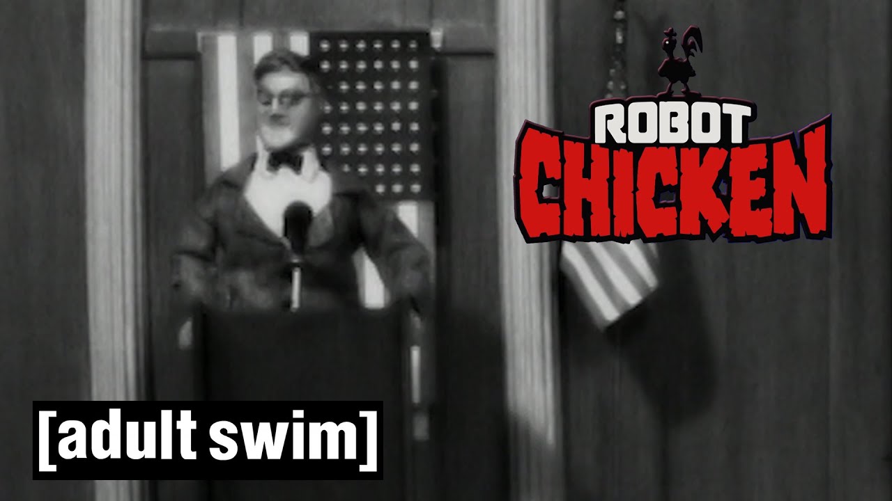 President Roosevelt Speech (Complete) | Robot Chicken | Adult Swim ...