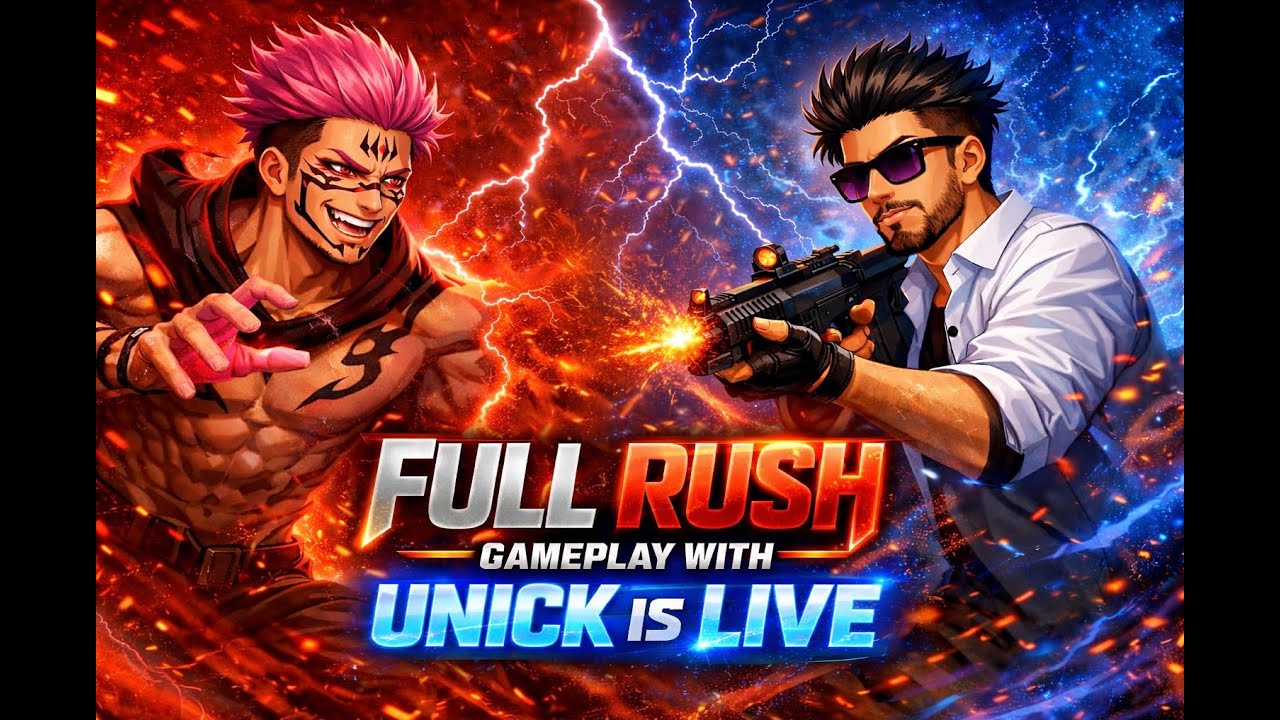 FULL RUSH GAME PLAY WITH UNICK - YouTube