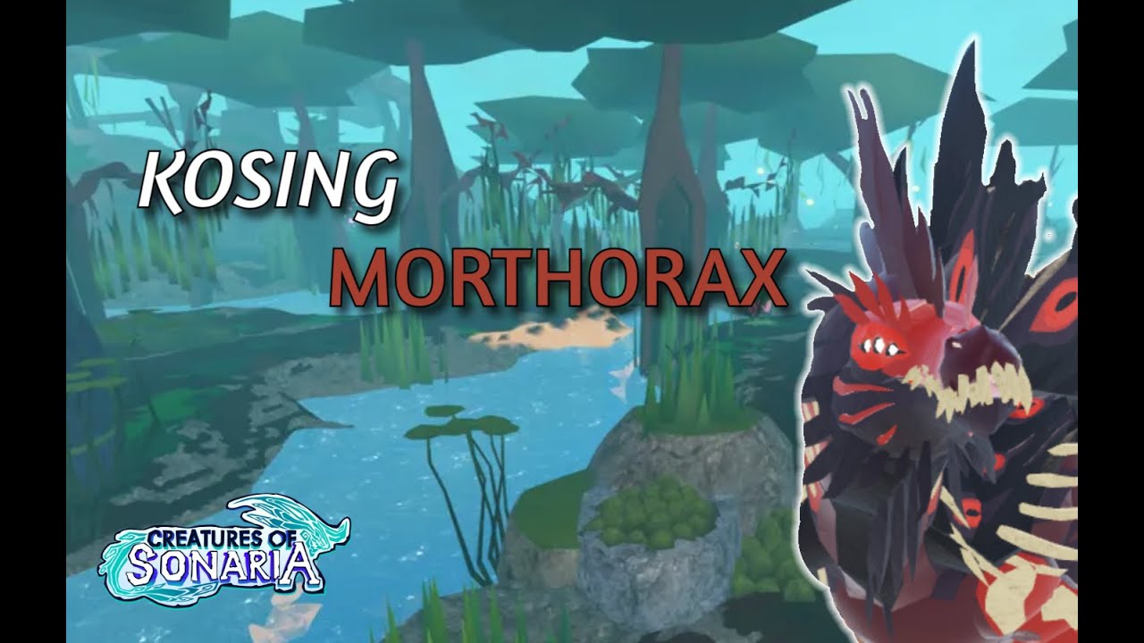 Kosing as MORTHORAX in Creatures of Sonaria (roblox) - YouTube