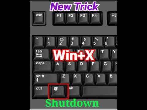 Shutdown Shortcut key In Computer|| Computer shutdown Shortcut key # ...