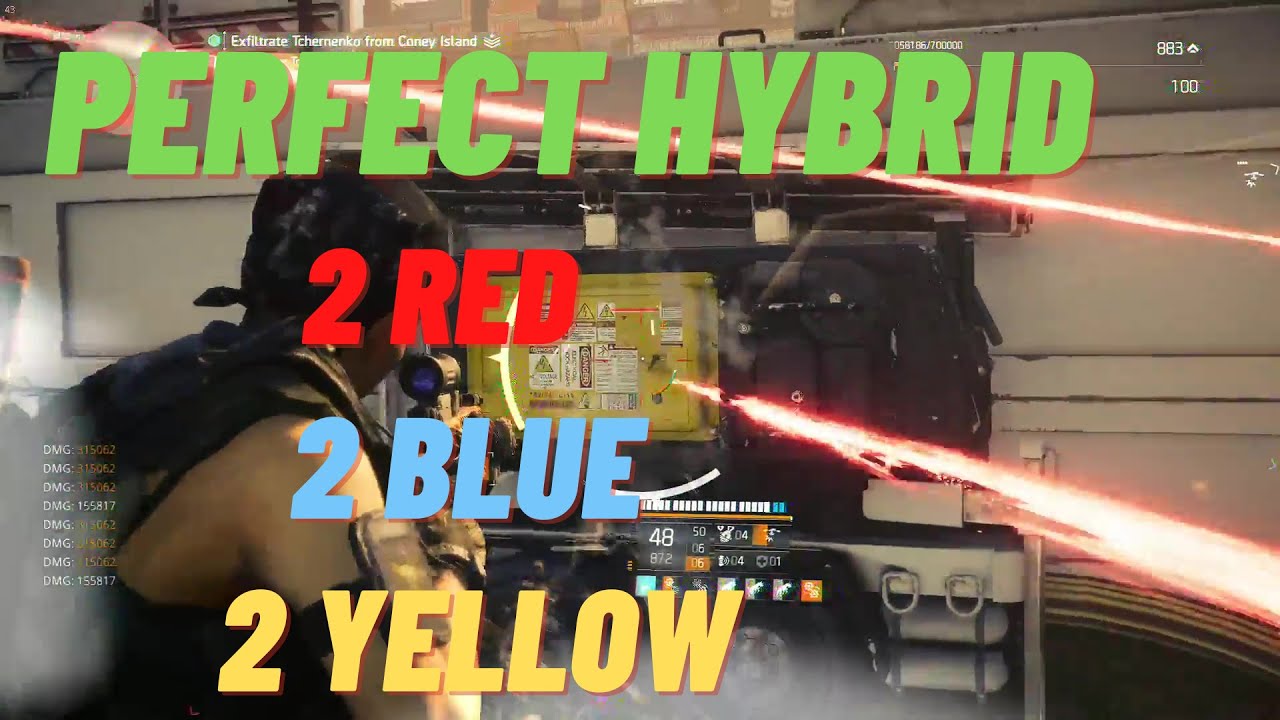 THE DIVISION 2- PERFECT HYBRID BUILD - YouTube