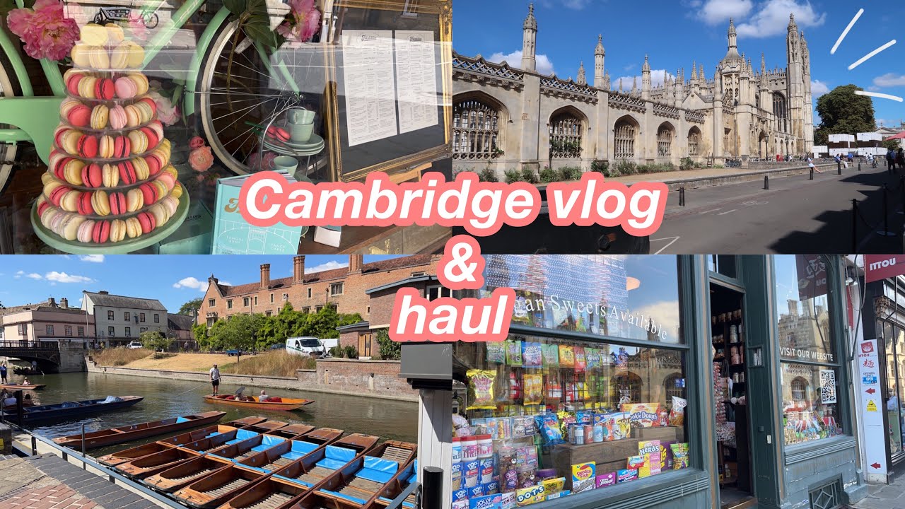 Aesthetic Cambridge vlog & haul - YouTube