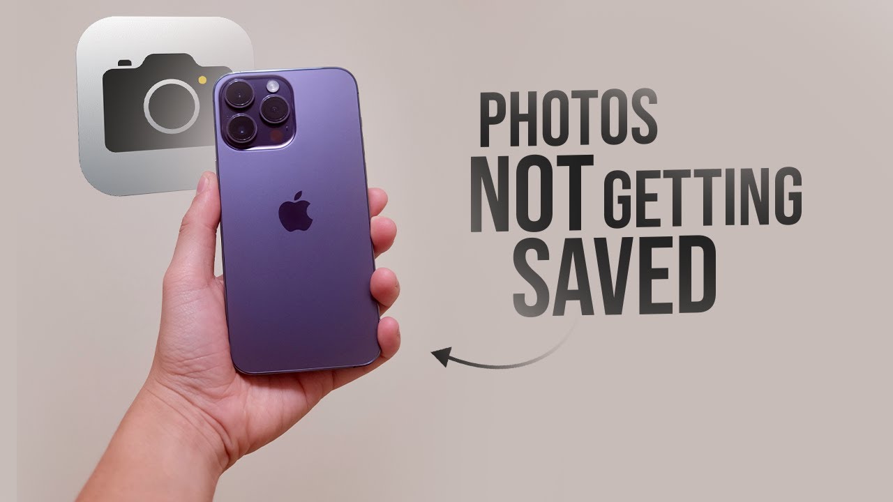 When I Take Photo It Is Not Saved to iPhone (fixed) - YouTube