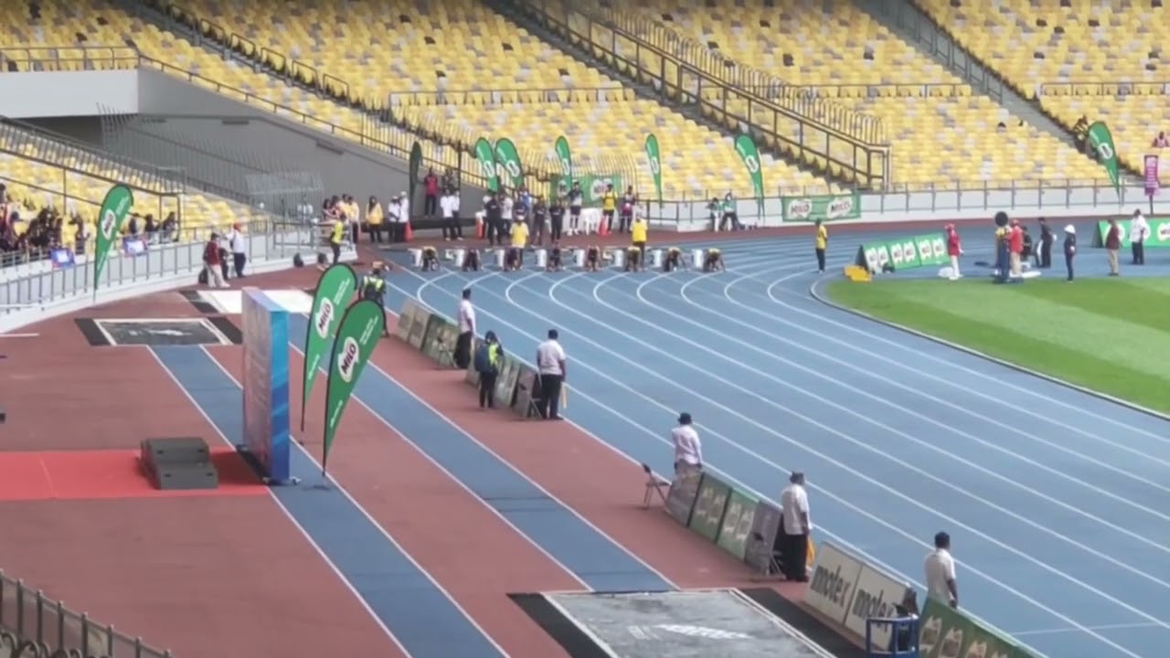 PENGIRAN AIDIL AUF RAJA PECUT MSSM 2022 - 10.73s | MSSM OLAHRAGA 2022 | 100 METER | LELAKI AKHIR ...