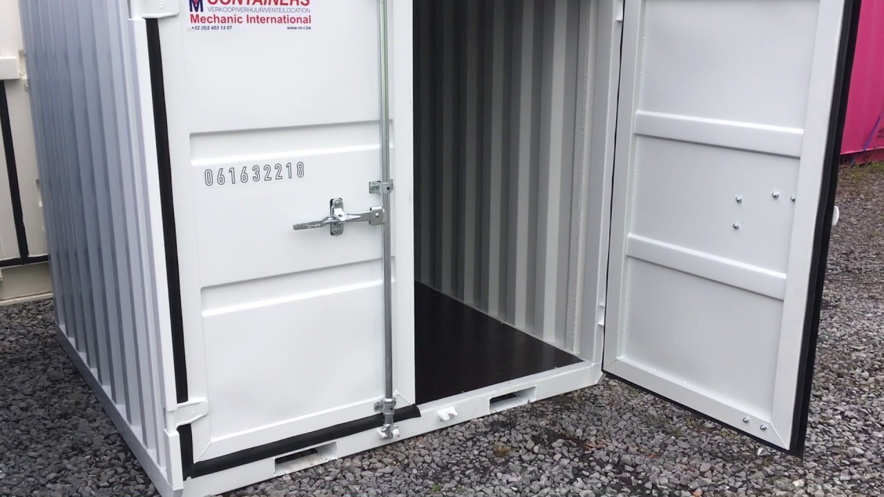 New 6FT storage container - YouTube
