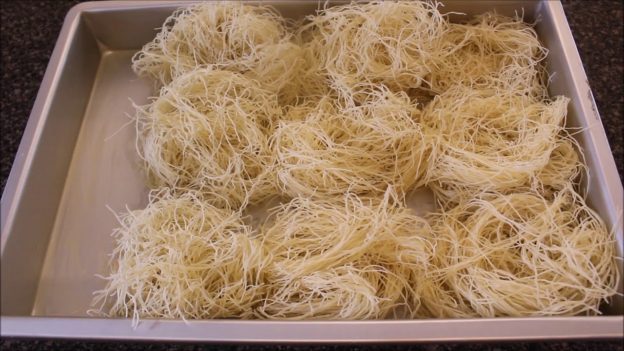How to make Greek Kataifi - YouTube