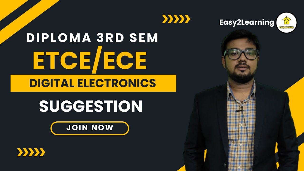 Diploma 3rd Sem ETCE/ECE | Digital Suggestion | By David Das ...