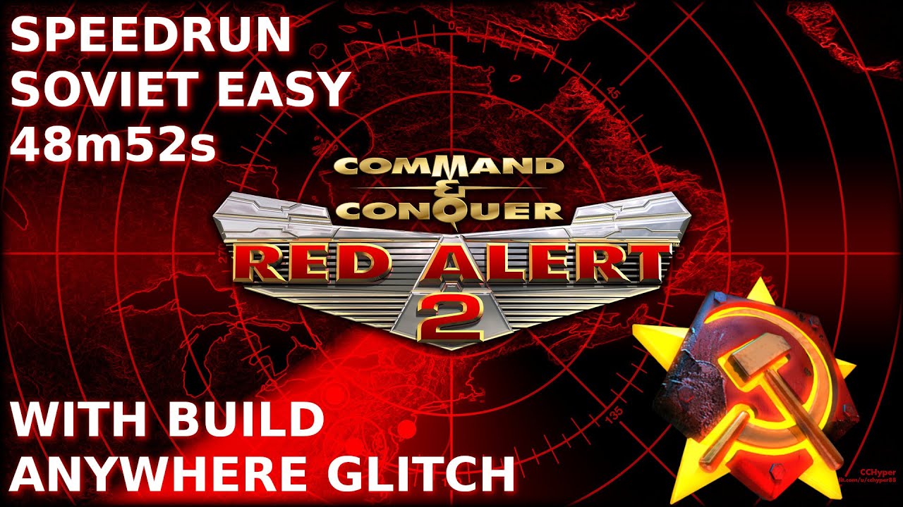 C&C Red Alert 2 - Soviet Easy Any% 48m52s (LRT) - YouTube
