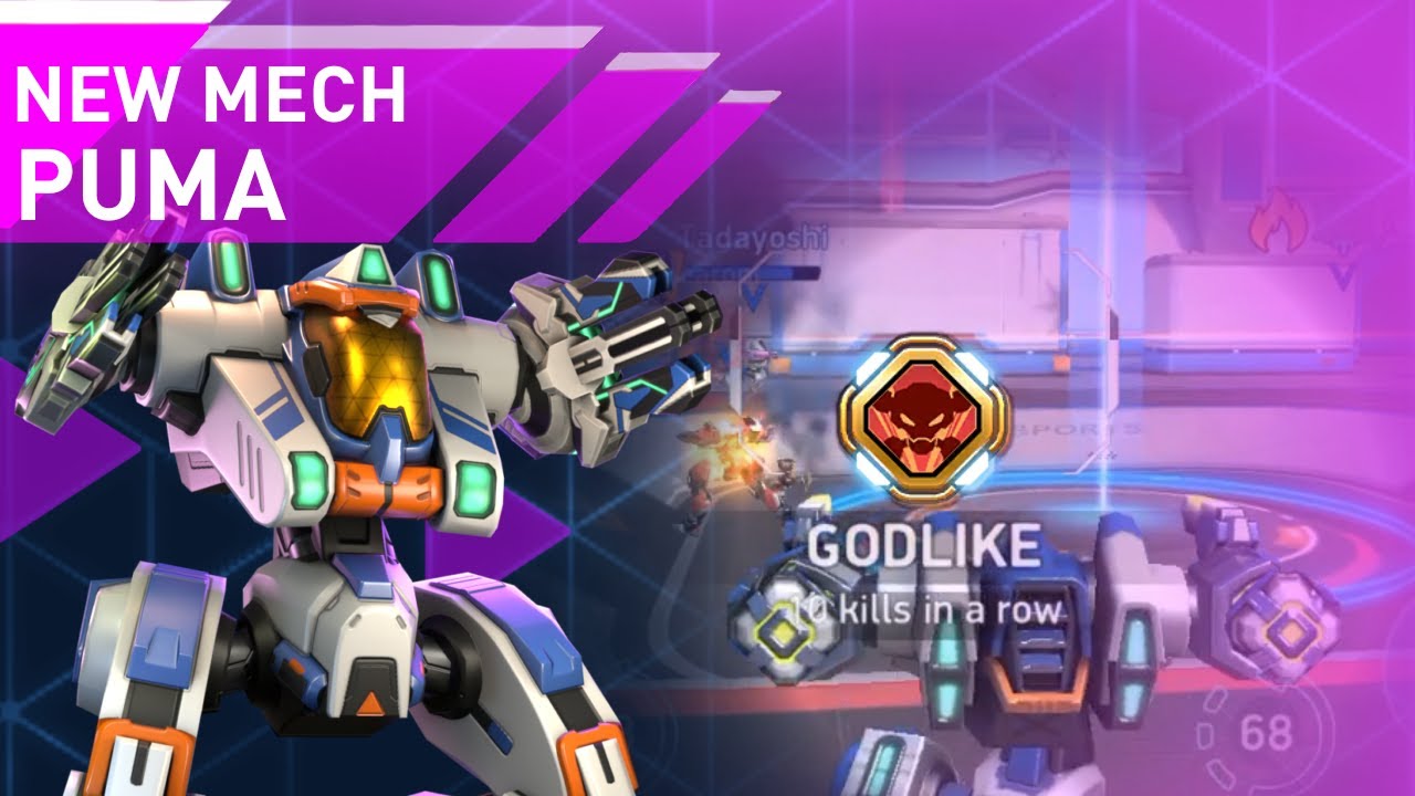 NEW Mech Puma • Redd | Mech Arena - YouTube