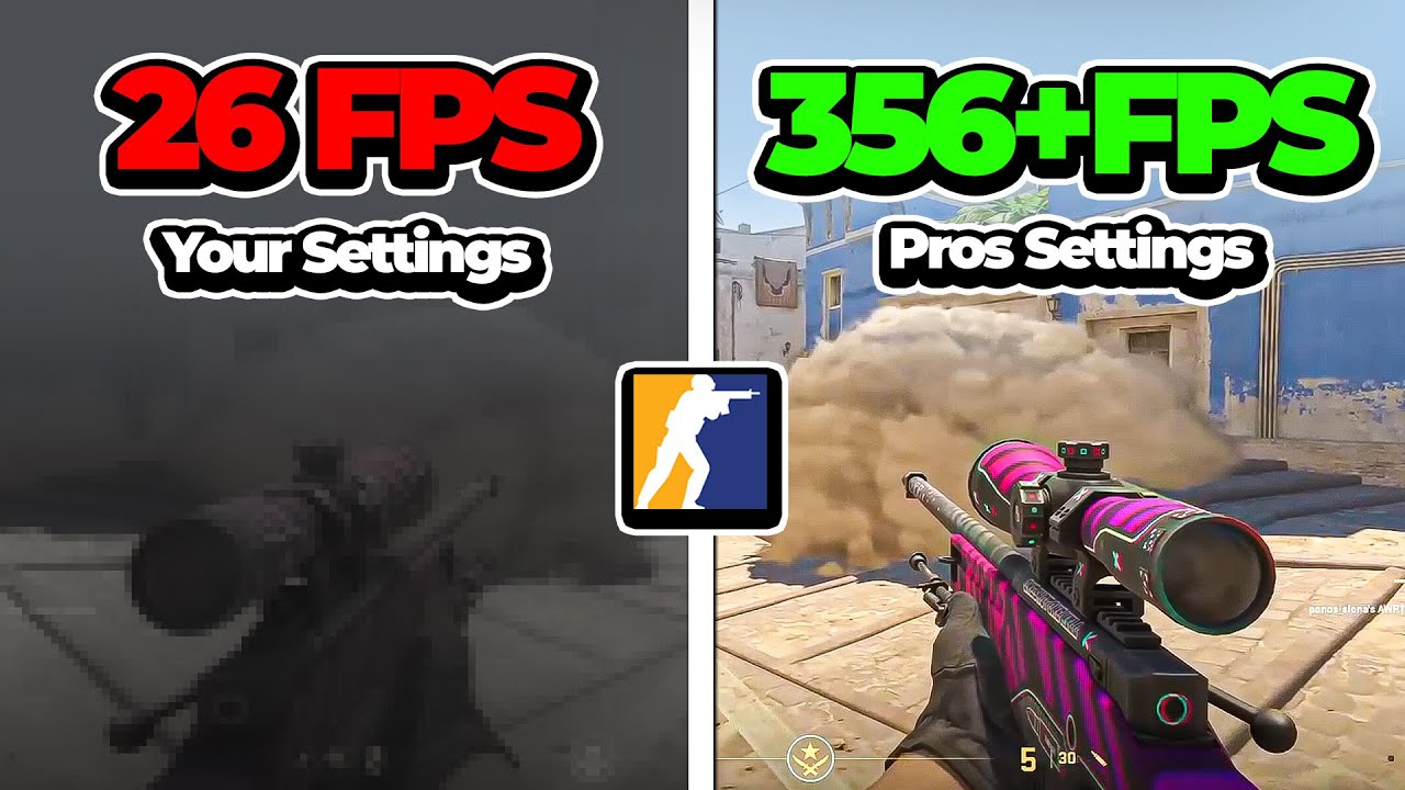 MUST USE THESE CS2 FPS BOOST SETTINGS 2025! (NO LAG + MAX FPS) - YouTube