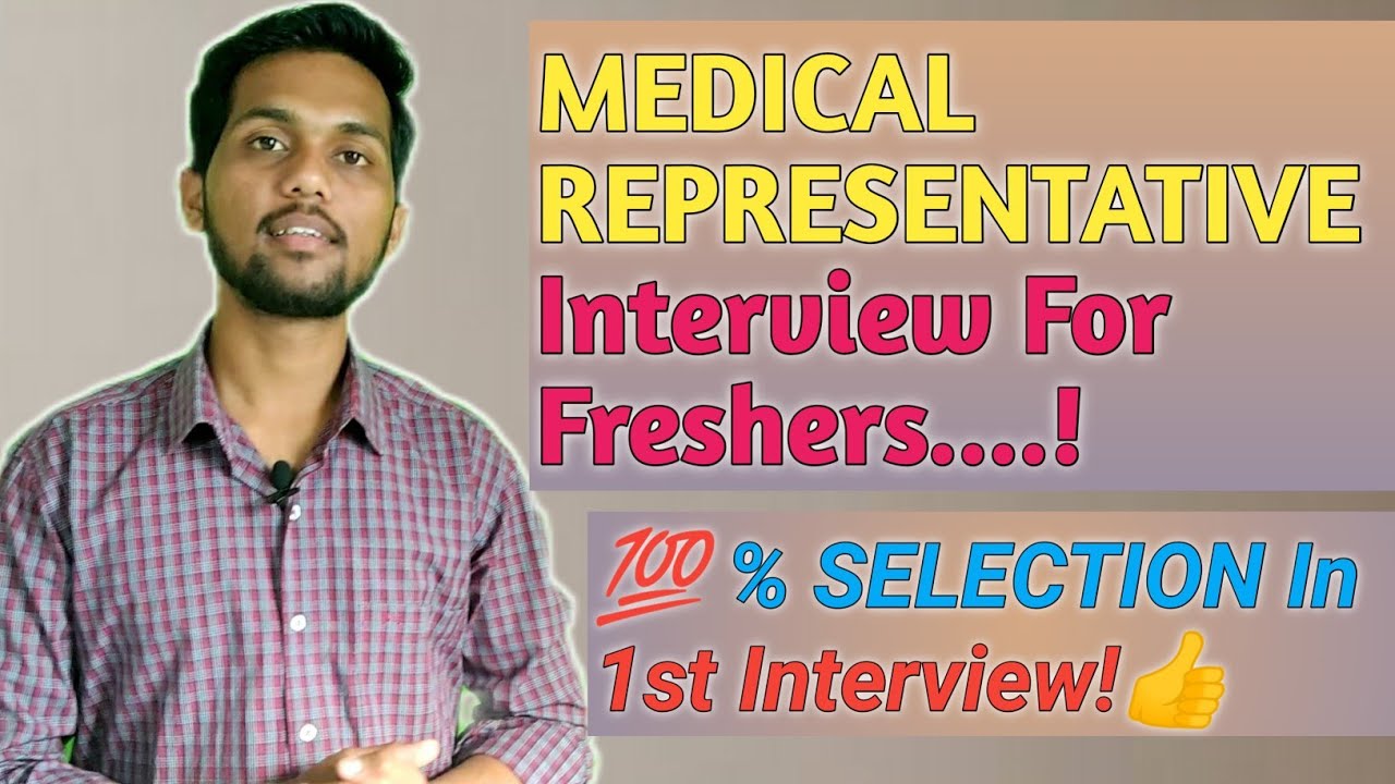 Medical Representative/ MR JOB INTERVIEW For Fresher...! Just do this ...
