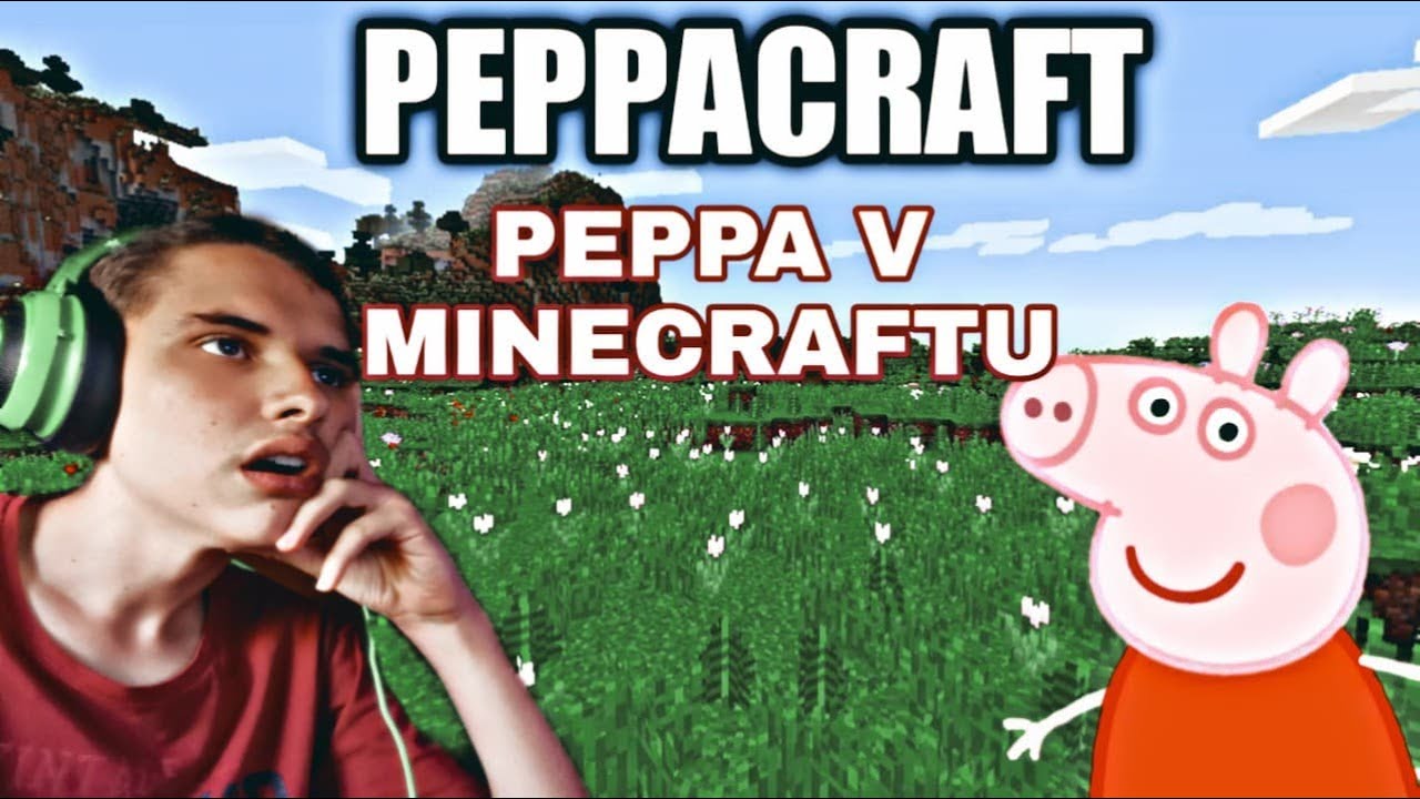 PUJSA PEPPA JE NAŠLA DIAMANT V MINECRAFTU (PEPPACRAFT) - YouTube