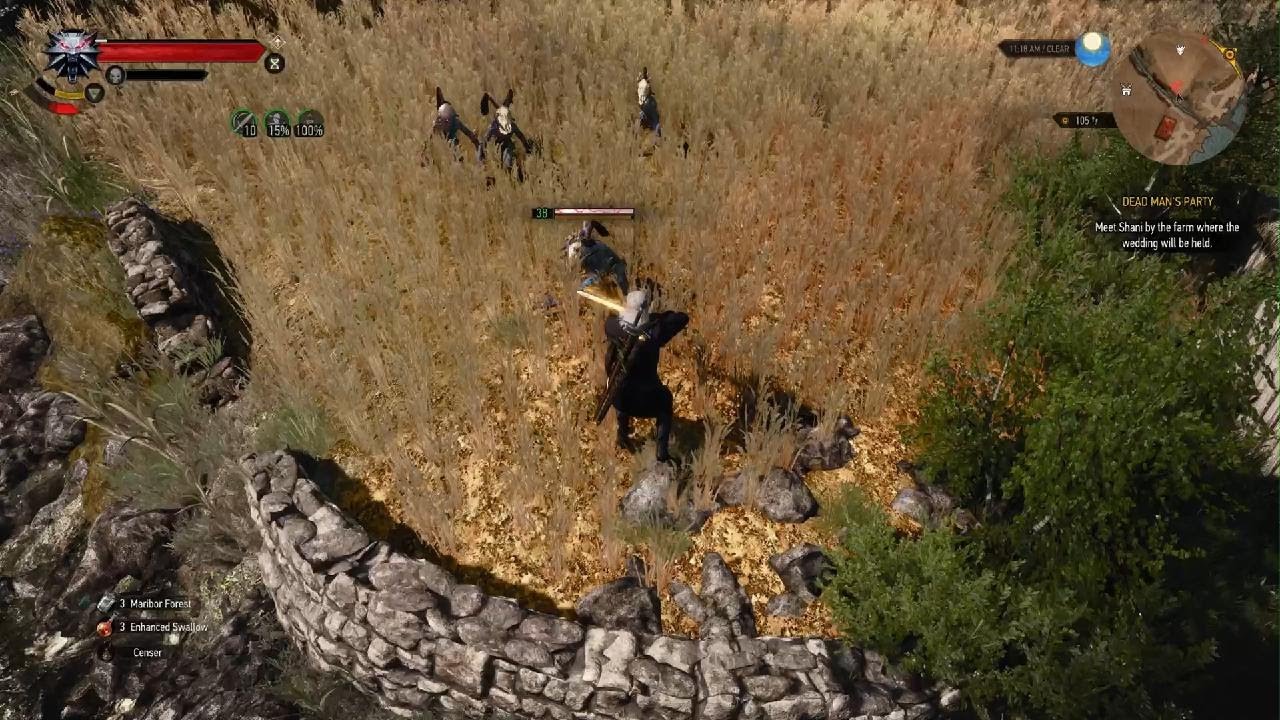 The Witcher 3: Wild Hunt Floating Nekker - YouTube