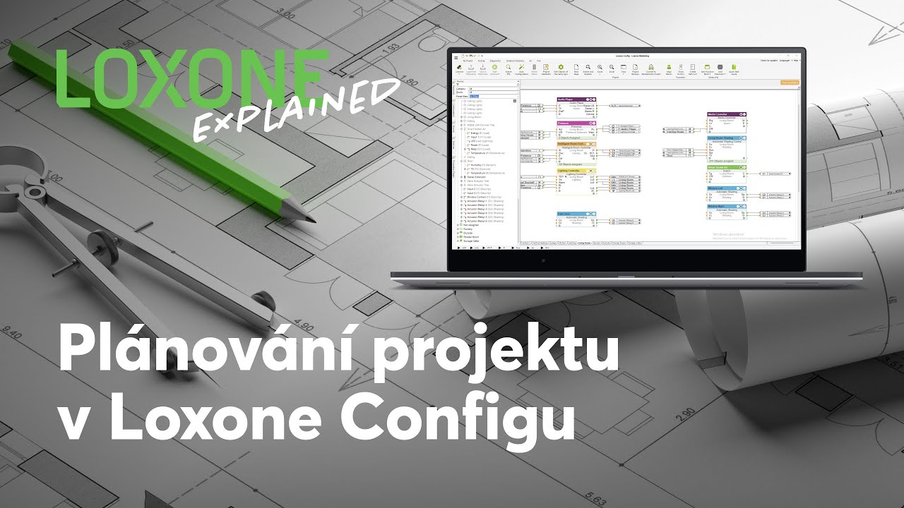 Plánování projektu v Loxone Config – Loxone Explained | CZ dabing ...