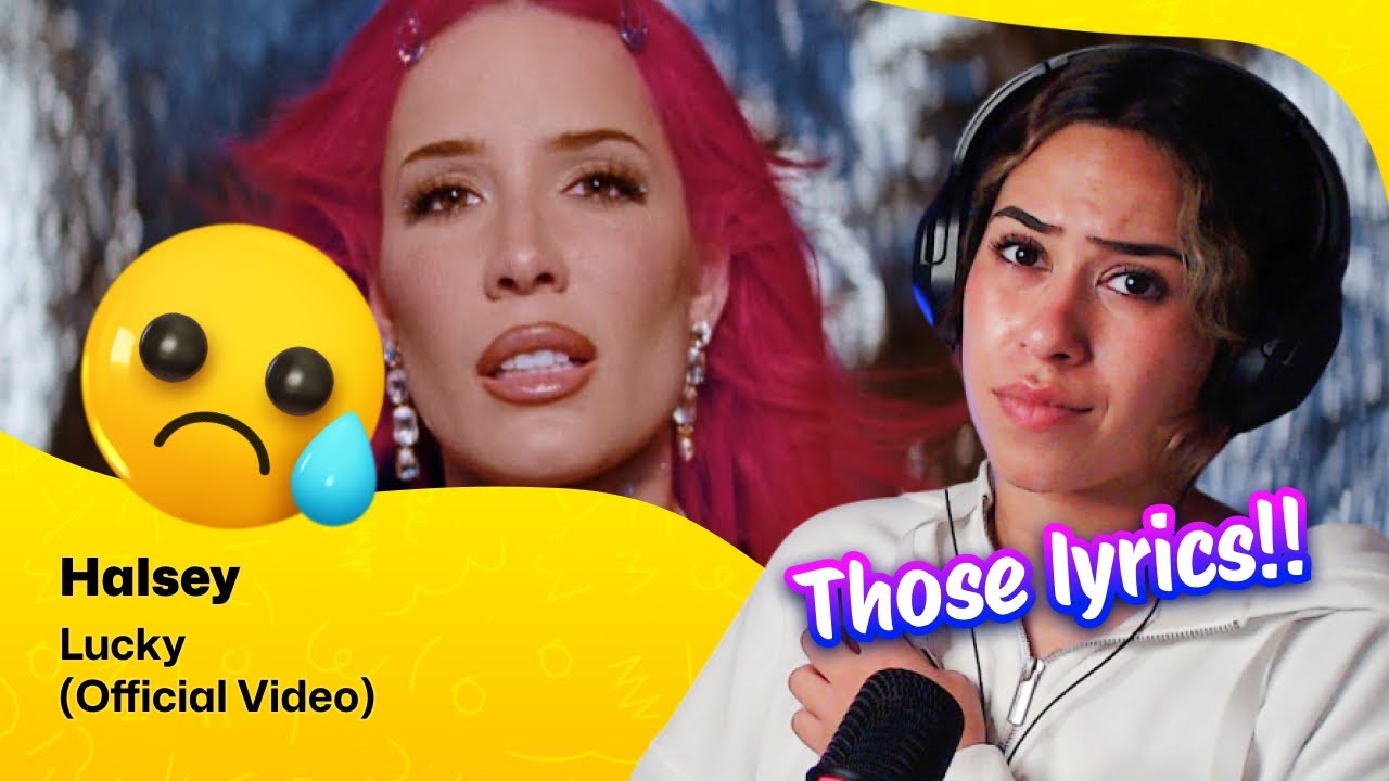 Reaction Halsey - Lucky (Official Video) - YouTube