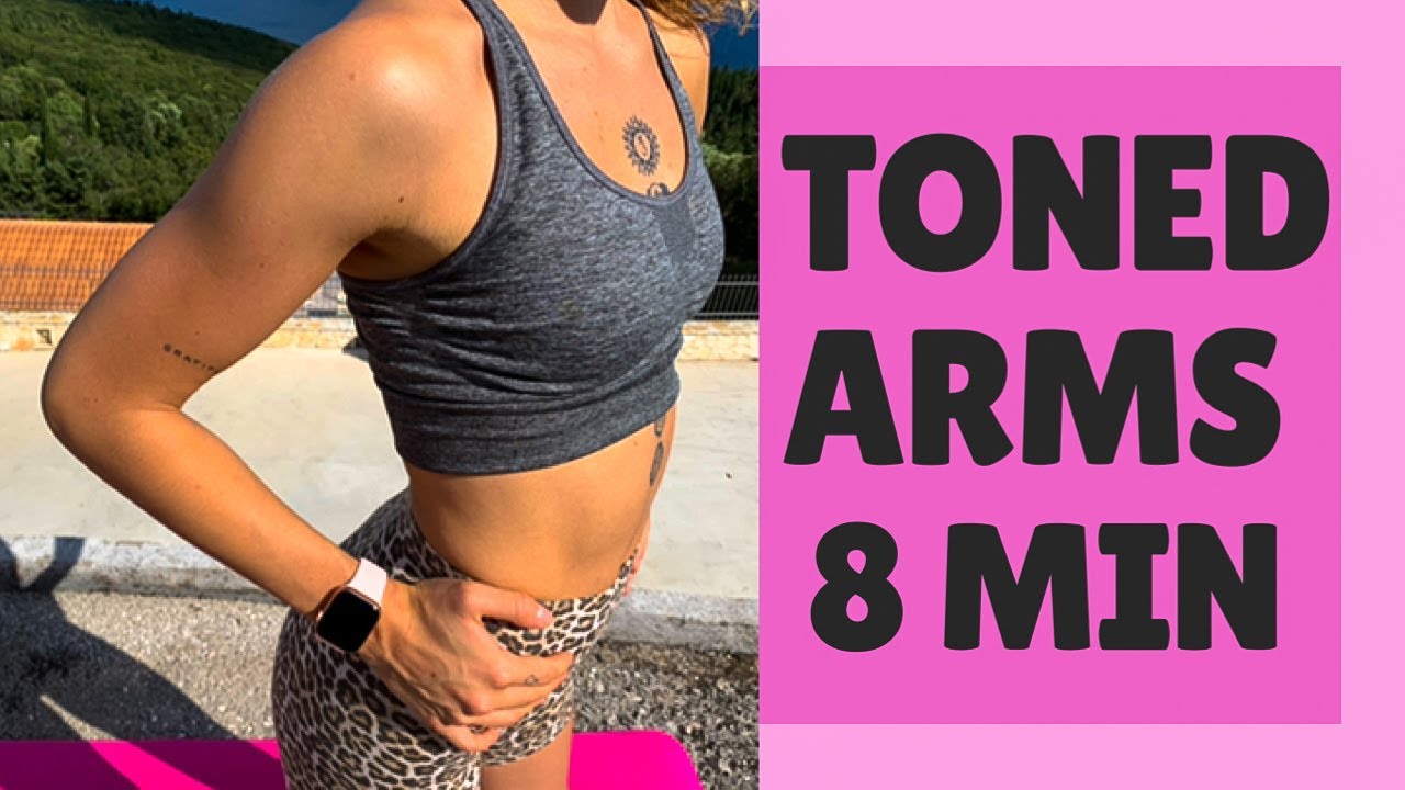 Tone Your ARMS in 8 min Workout | No Equipment! | Burn Arm Fat| Get ...