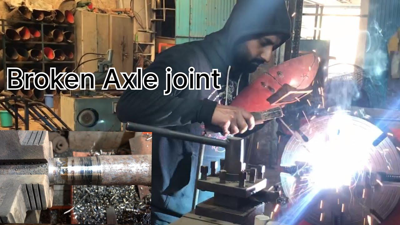 Repaied the ever broken Axle with new technique with a lifetime ...