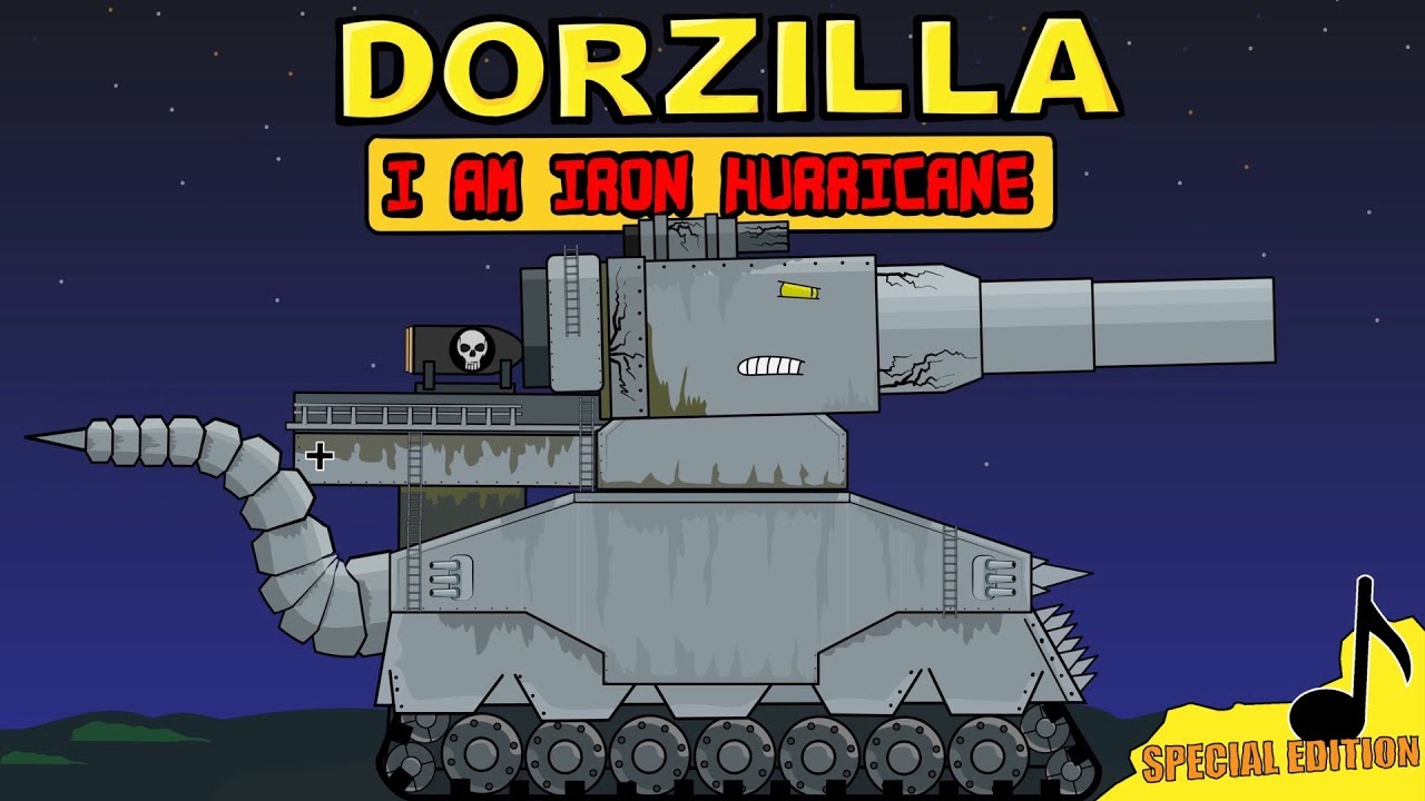 "Clip I am Iron Hurricane" Cartoons about tanks - YouTube