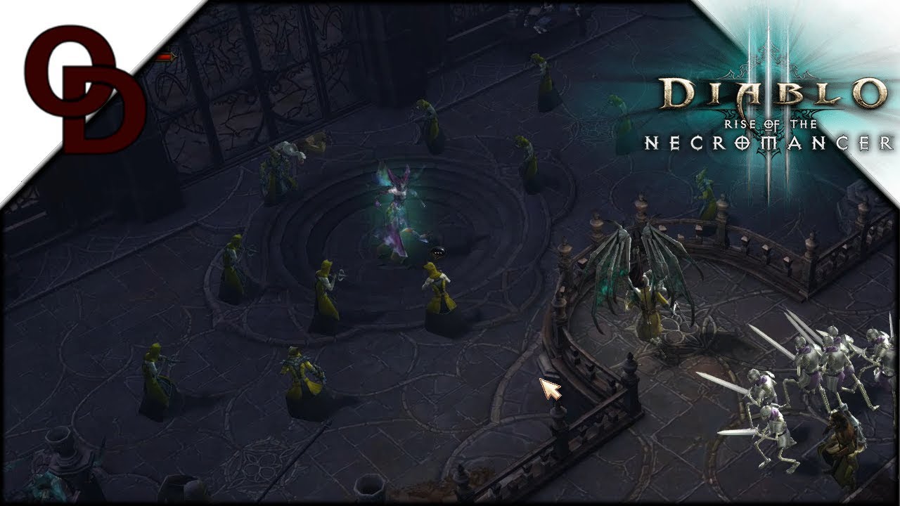 Diablo III: Rise of the Necromancer - Exploring Leoric's Manor- E11 ...