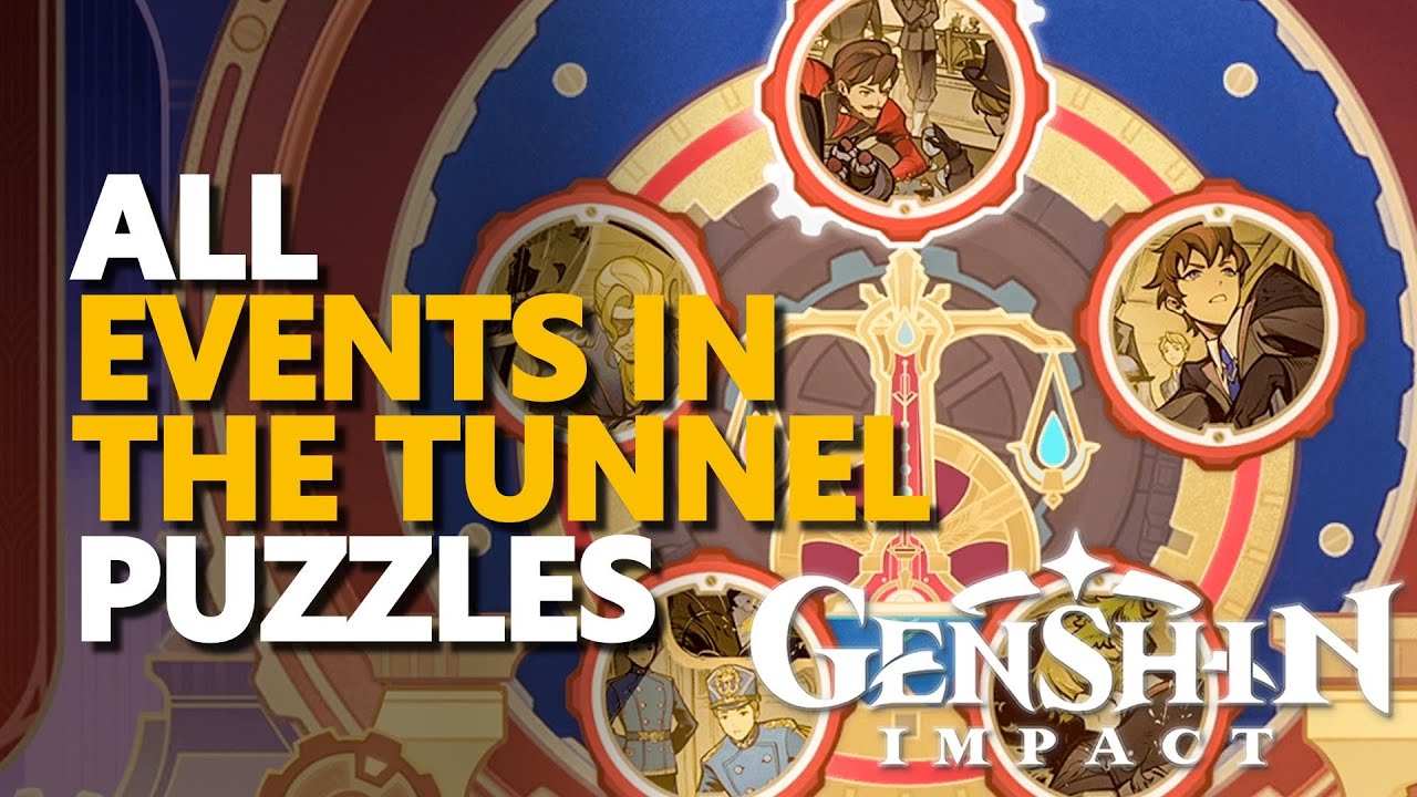 All Events in the Tunnel Genshin Impact - YouTube