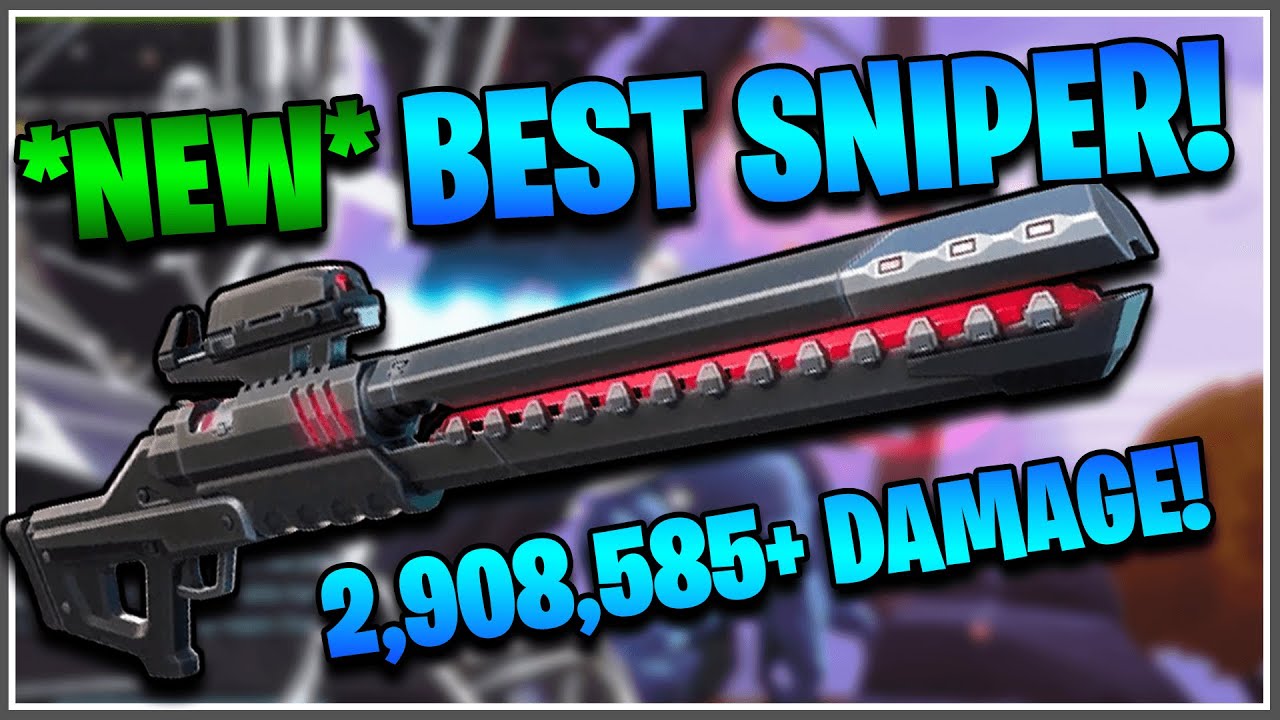 THE THIRD RAIL IS THE NEW BEST SNIPER IN FORTNITE SAVE THE WORLD - YouTube