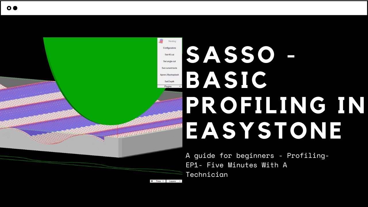 Sasso - Basic Profiling in Easystone - YouTube
