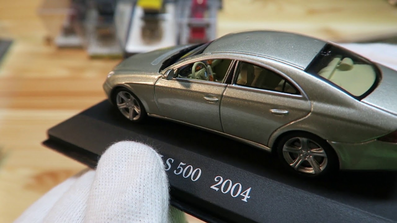 Unboxing my Mercedes model cars collection in scale 1:43. Колекция ...