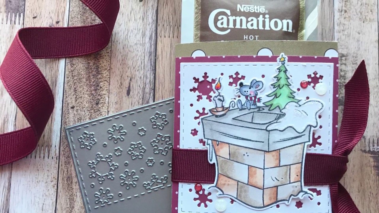 How To Make A Hot Cocoa Pouch | Your Next Stamp | Stamp Create Repeat ...