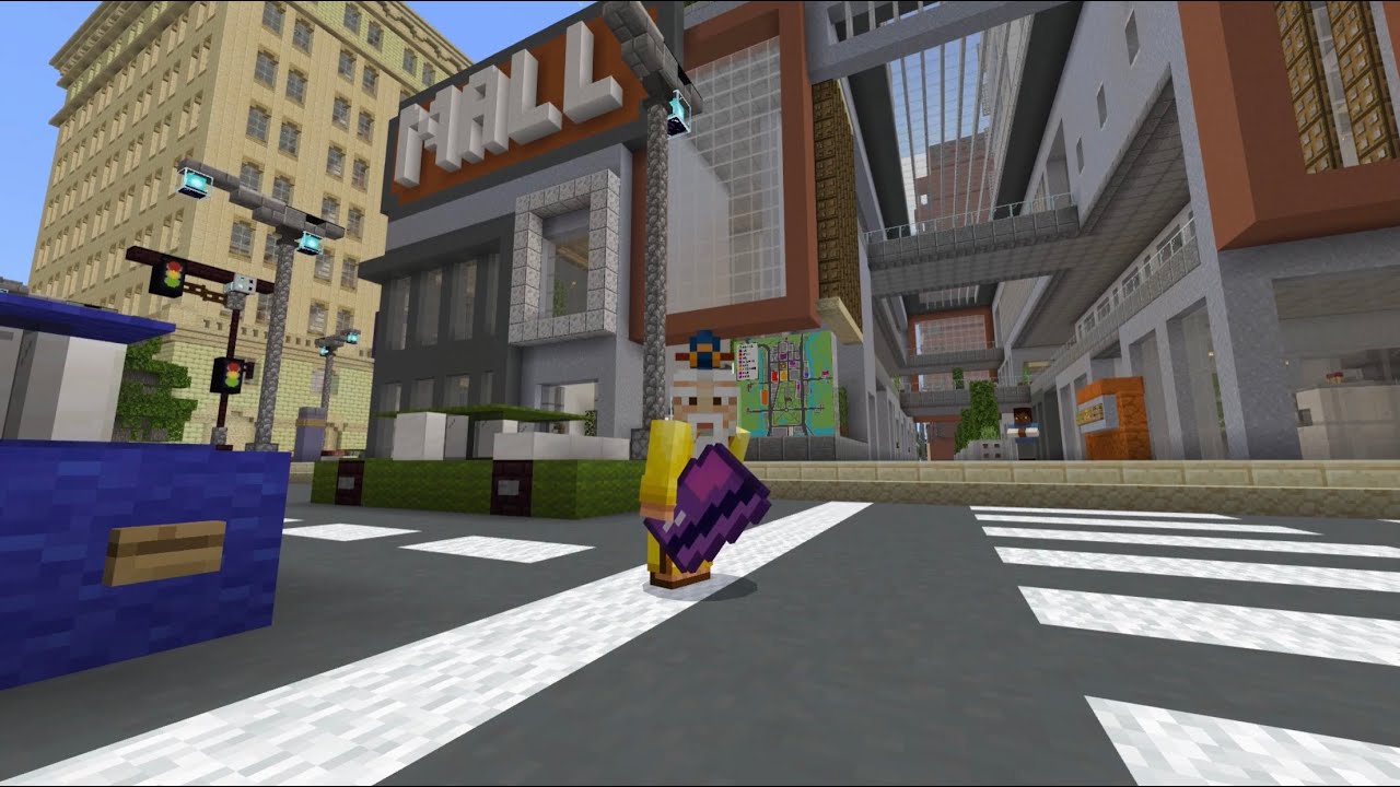 Minecraft / Buying Everything In The Mall | Fintropolis By Blockworks ...