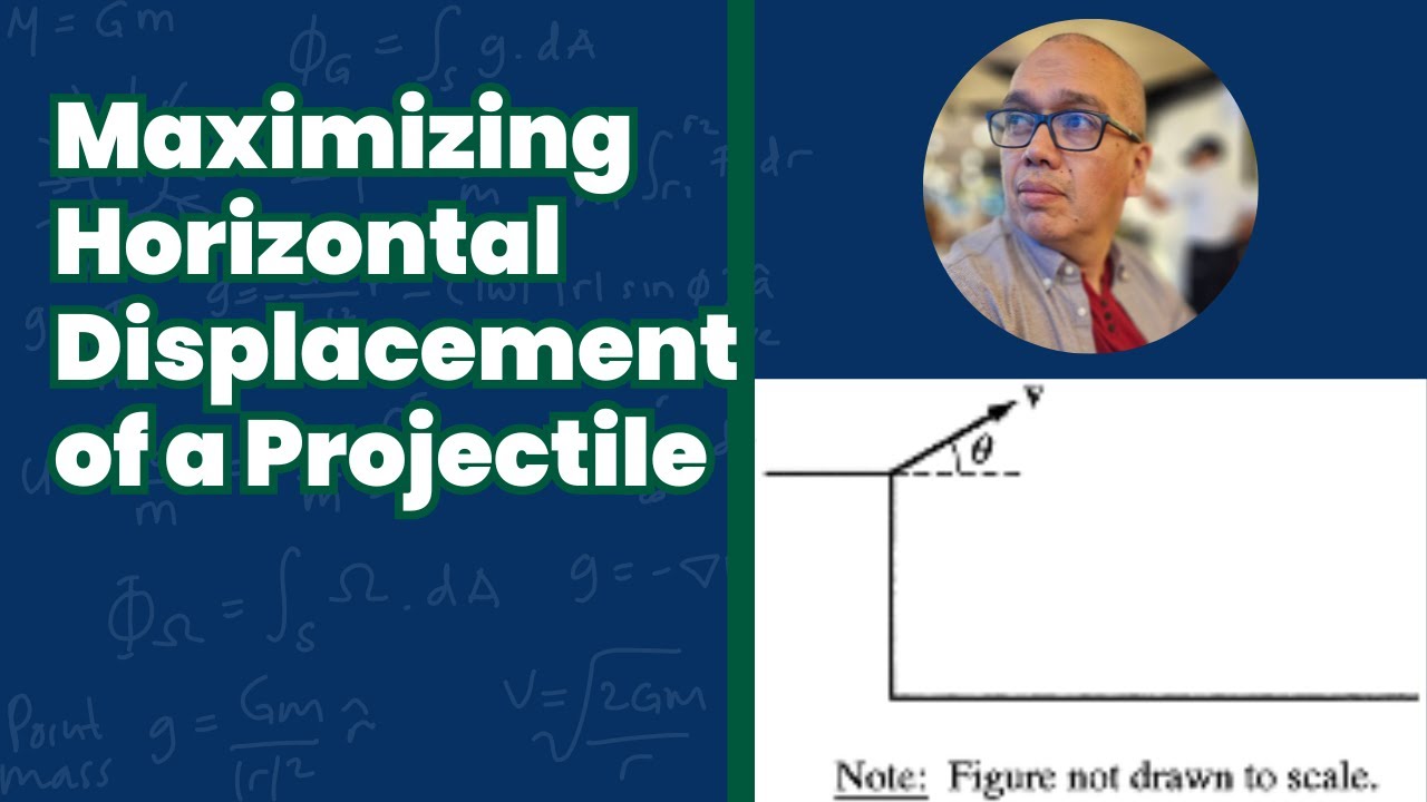 Maximizing Horizontal Displacement of a Projectile - YouTube