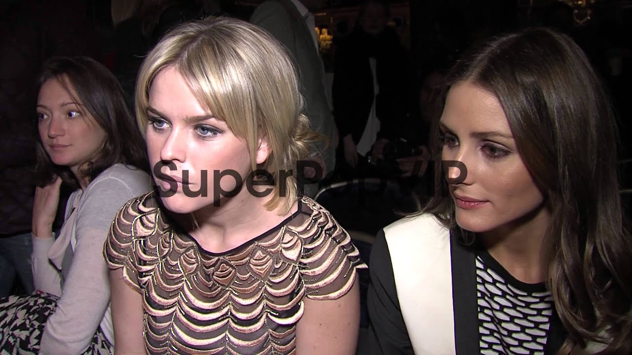 INTERVIEW -?? Alice Eve, Olivia Palermo on London Fashion... - YouTube