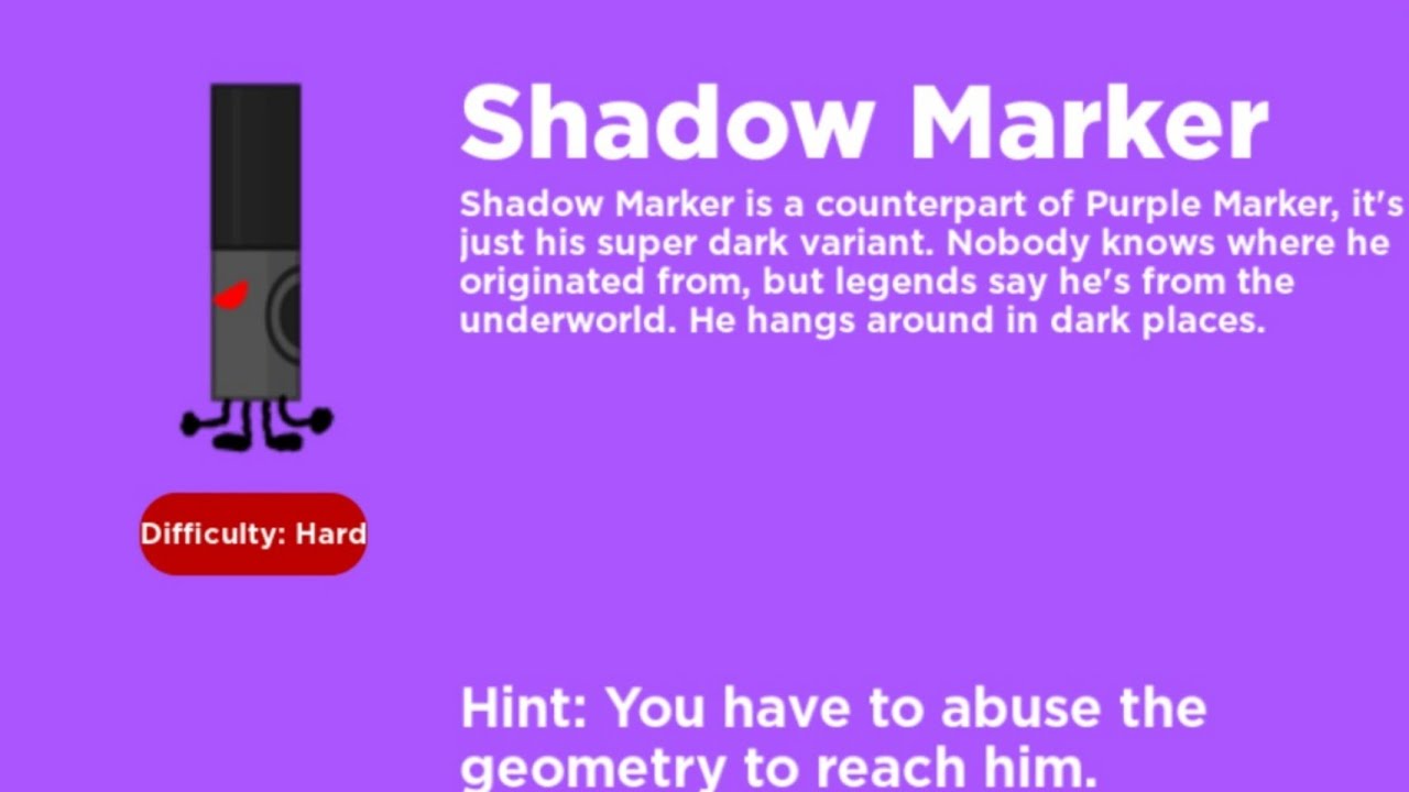 Find The Markers How to Get The Shadow Marker |TopPlays| - YouTube