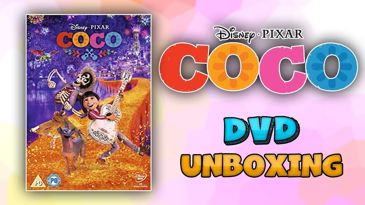 Disney Pixar Coco DVD | UNBOXING - YouTube