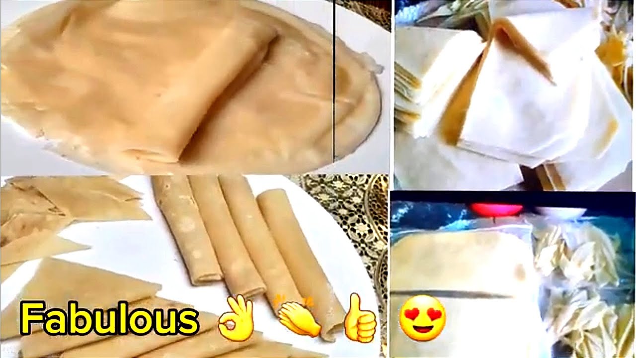 Samosa/Roll Patti sheet home made like market by, Cook with Anisa ...